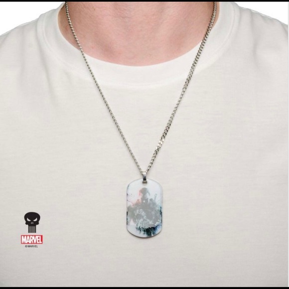 salesone | Accessories | Punisher Dog Tags Necklace | Poshmark